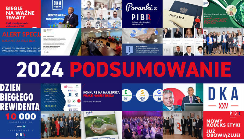 Polska Izba Biegłych Rewidentów w 2024 roku – podsumowanie KRBR | PIBR